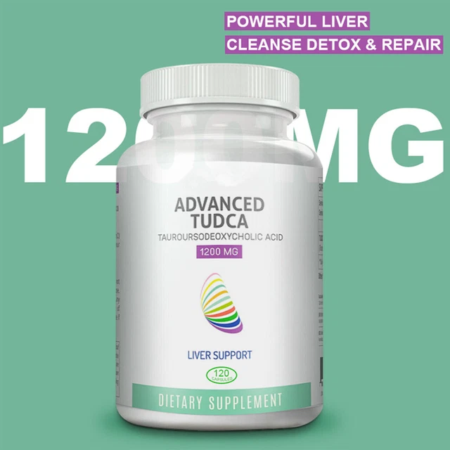 ADVANCED TUDCA 1200MG - Liver Detox Cleanse&Repair Formula, Enhance ...