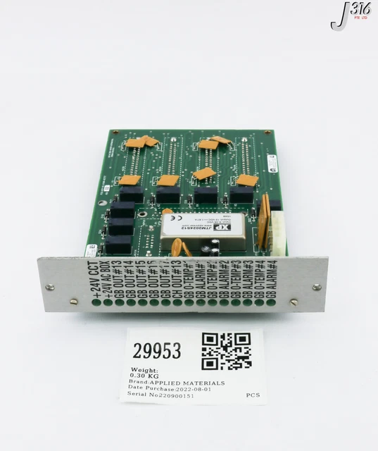 29953 APPLIED MATERIALS Pcb,Cvd Ac Box Htr Dist,300Mm Endura2 (Parts ...