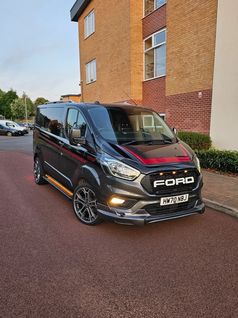 *SOLD* 70 FORD Transit custom 7 Seat double cab sport kit LIMITED GREY ...