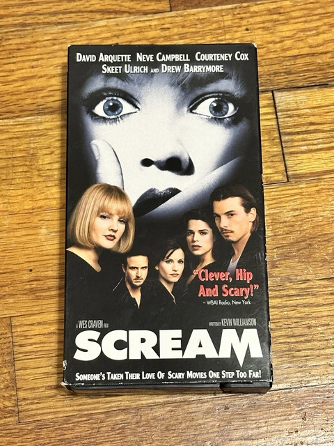 VINTAGE SCREAM VHS - Wes Craven Horror Classic - 1997 £11.14 - PicClick UK