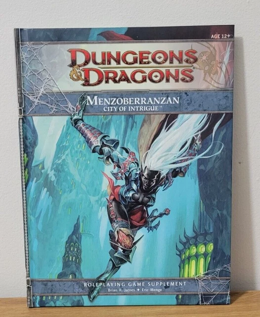 MENZOBERRANZAN: CITY OF intrigue (Dungeons & Dragons), Eric Menge ...