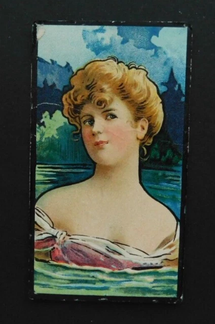 1903 BRITISH AMERICAN Tobacco Co. BAT Cigarette Card Beauties Water ...