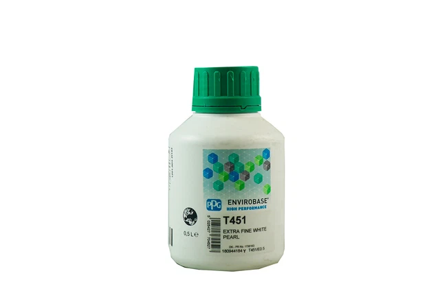 T451 EXTRA FINE White Pearl PPG Envirobase Tinter 500ml £84.95 ...
