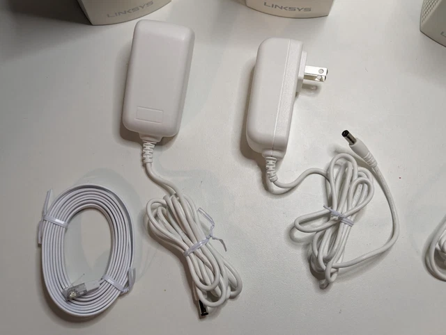 SYSTÈME WIFI MAILLE maison entière Linksys WHW03 V2 Velop - Pack de 3 ...