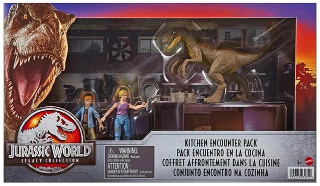 JURASSIC WORLD LEGACY Collection Kitchen Encounter £38.99 - PicClick UK
