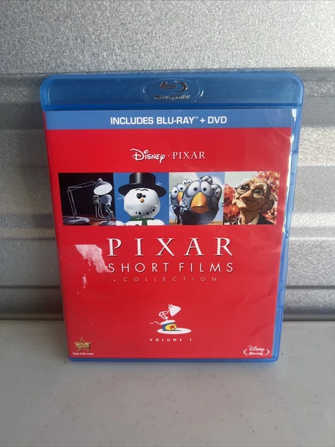 PIXAR SHORT FILMS Collection: Volume 1 Blu-ray + DVD VG+ Condition ...