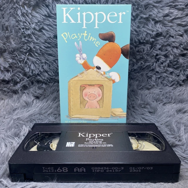 KIPPER PLAYTIME VHS 2002 HIT Entertainment Children's Animated Cartoon ...
