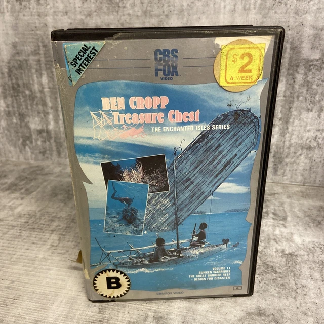 BEN CROPP TREASURE Chest VHS Movie Video Cassette Tape $4.95 - PicClick AU