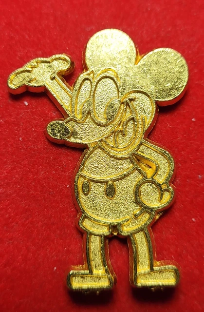 DISNEY TRADING PIN, Shanghai Resort, Gold Tone Mickey Mouse, Welcome ...