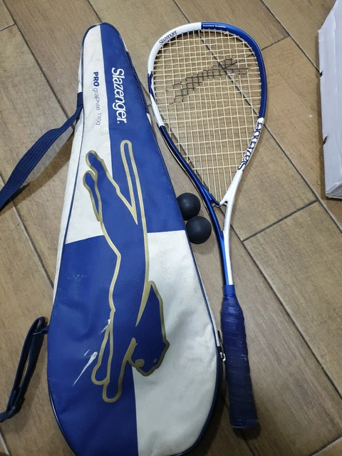 SLAZENGER PRO GRAPHITE 170g Squash Racket £4.99 - PicClick UK
