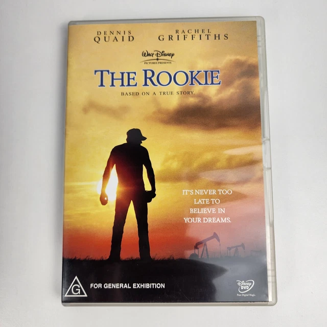 The Rookie Dvd 2004 Dennis Quaid Rachel Griffiths Drama Rated G Region