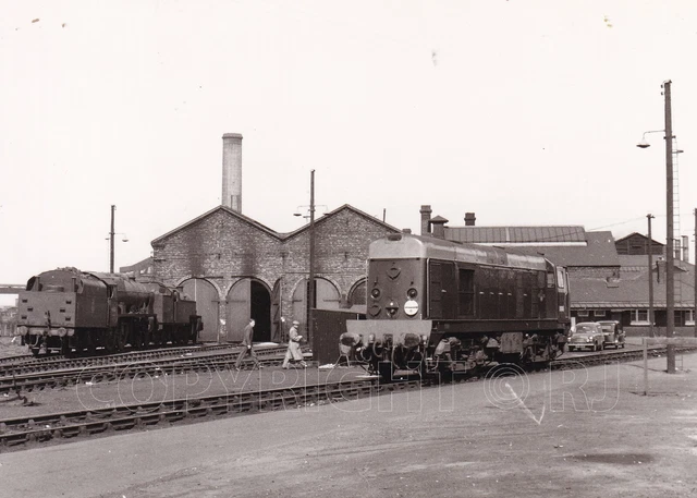 1 BLACK & WHITE 7x5 BR STEAM RAILWAY PRINT PHOTOGRAPH.1960`s £1.10 ...