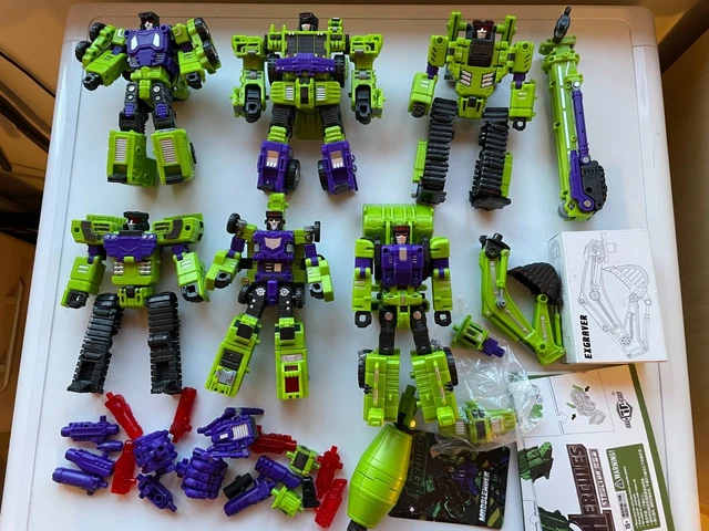 TRANSFORMERS TFC TOYS Hercules Devastator combiner Third Party CHUG Six ...