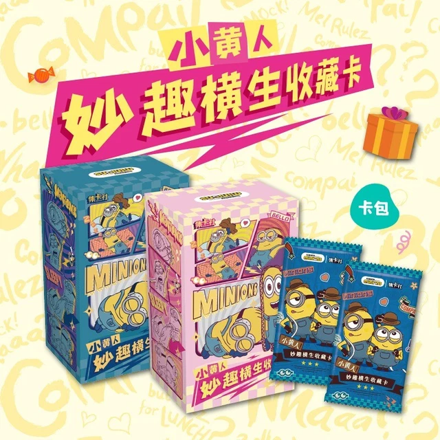 2024 CARD FUN Minions Collection Trading Cards Sealed Stuart Kevin ...