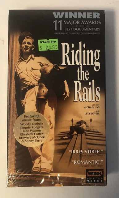 RIDING THE RAILS VHS Video Tape Movie Documentary WGBH Railroad Train ...