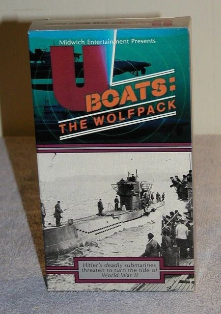 VINTAGE U BOATS The Wolf Pack VHS Video Tape by Midwich Ent 1986 Edward ...