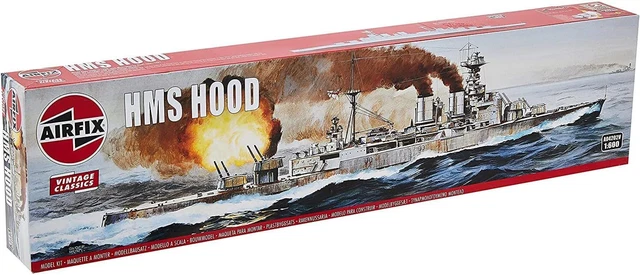AIRFIX A04202V HMS Hood Warships, 1: 600 Scale £26.31 - PicClick UK