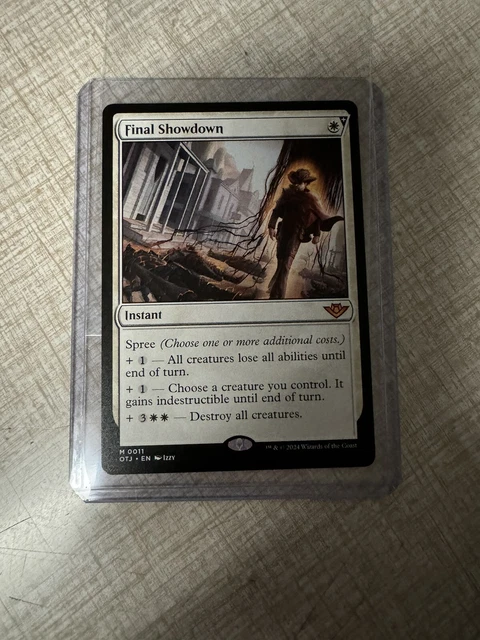 MTG FINAL SHOWDOWN Outlaws of Thunder Junction Pack fresco EUR 0,92 ...