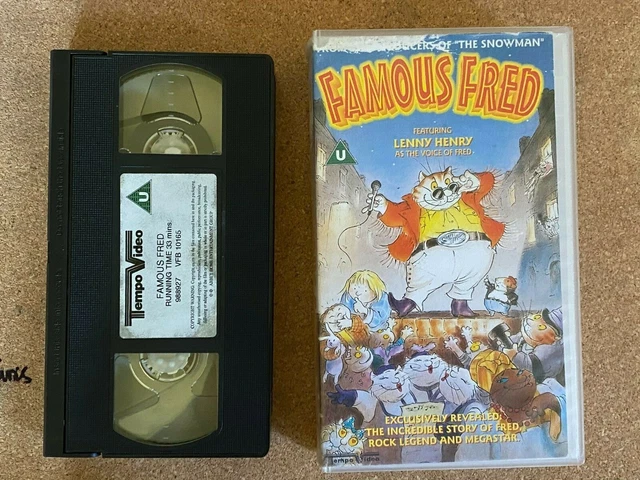 FAMOUS FRED INCREDIBLE story of Fred Rock Legend and Megastar RARE VHS ...
