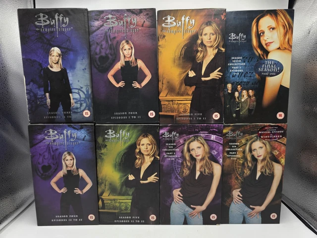 BUFFY THE VAMPIRE Slayer VHS Boxset Collection Various Series £29.99 ...