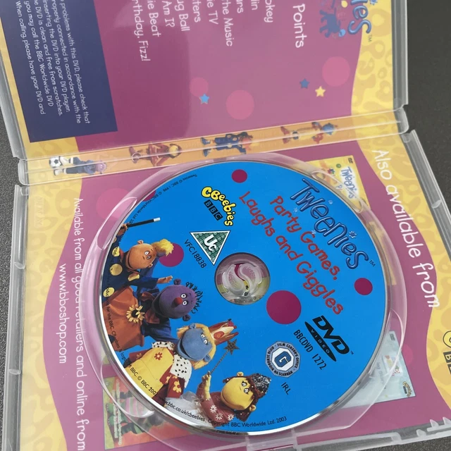 TWEENIES - PARTY Games, Laughs And Giggles (DVD, 2003) Children's Show ...