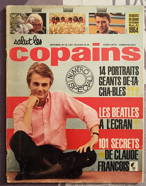 2 REVUES SALUT LES COPAINS CLAUDE FRANCOIS EUR 15,00 - PicClick FR