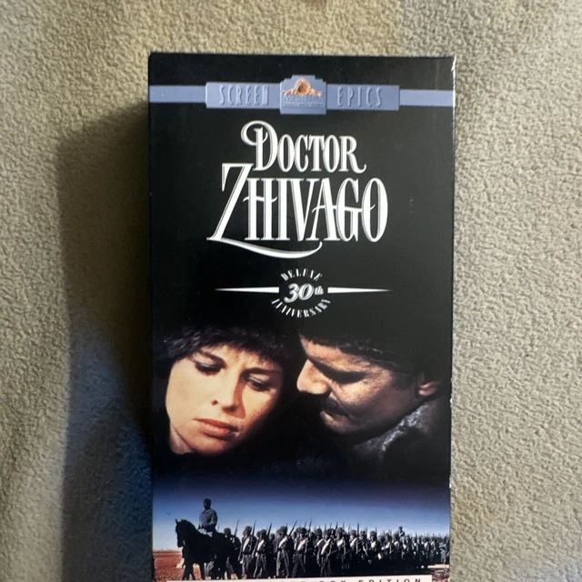 DR. ZHIVAGO VHS 1995 2-Tape Set 30th Anniversary Edition Omar Sharif £11.06 - PicClick UK