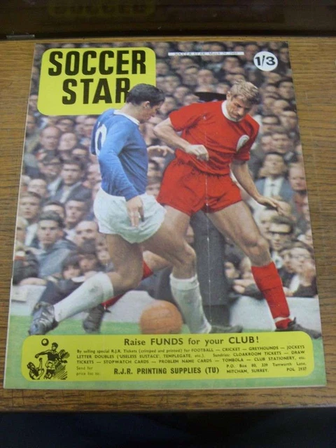 29/03/1968 SOCCER STAR Magazine: Vol 16 n. 29 - Liverpool v Everton ...