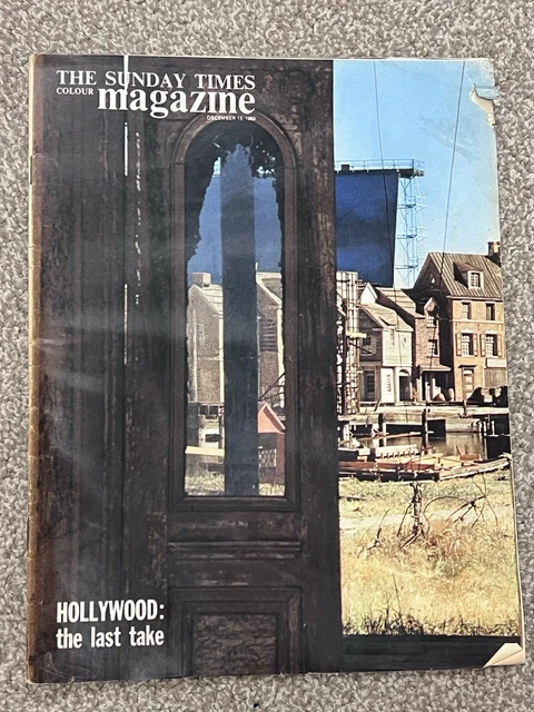 SUNDAY TIMES MAGAZINE 15 Dec 1963 Hollywood Last Take Saul Leiter ...