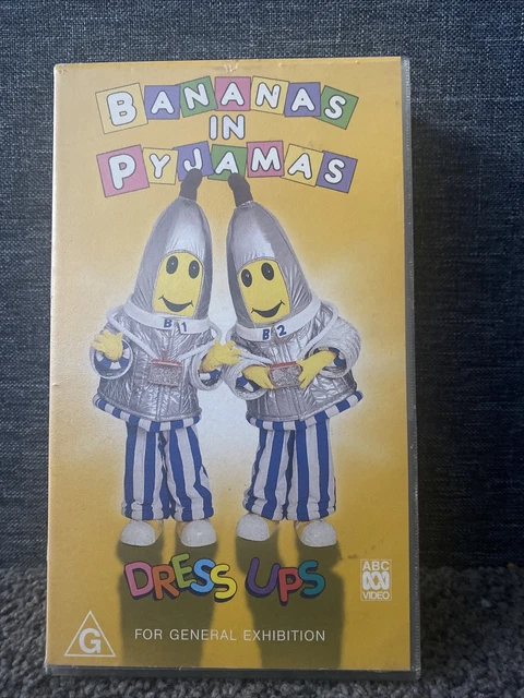 BANANAS IN PYJAMAS Dress Ups VHS Video ABC Kids Vintage $15.00 ...