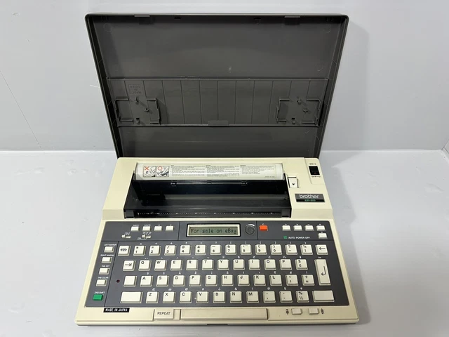 VINTAGE BROTHER EP-20 Portable Typewriter Word Processor £49.99 ...
