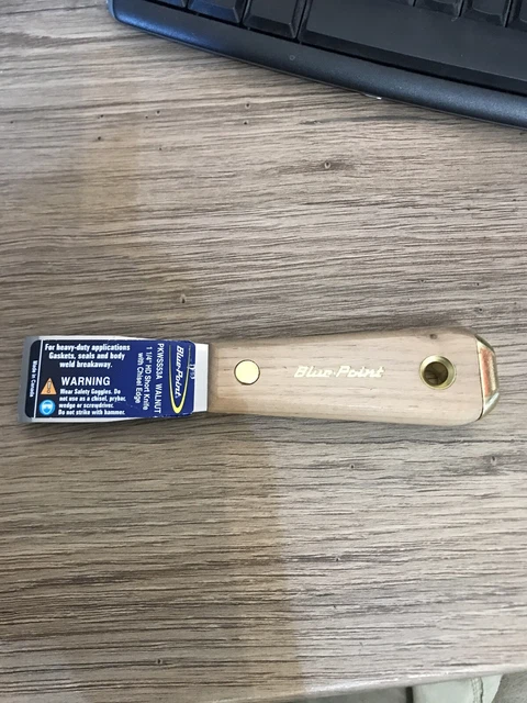 BLUE POINT HEAVY Duty Short Scraper With Chisel Edge And Walnut Handle ...