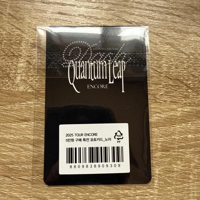 PLAVE TRADING CARD NOAH 2025 Asia Tour Encore Unopened Condition $73.93 ...