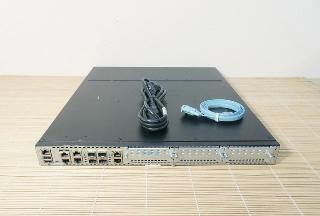 CISCO ISR4431/K9 ISR 4431 4 onboard GE ports 4GB DRAM 8GB Flash Router ...