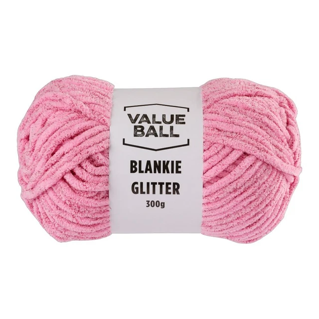 NEW VALUE BALL Blankie Glitter Yarn By Spotlight $18.00 - PicClick AU