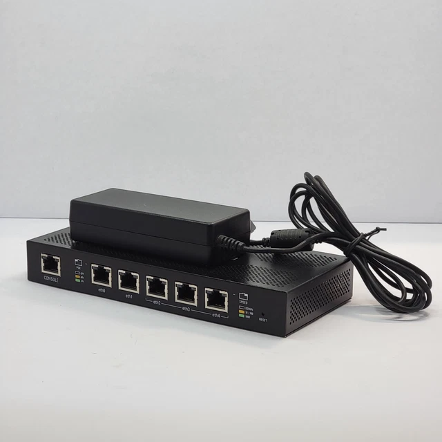 UBIQUITI EDGE EDGEROUTER POE 5-Port Wired Router ERPoE-5 1Gbps+ AC ...