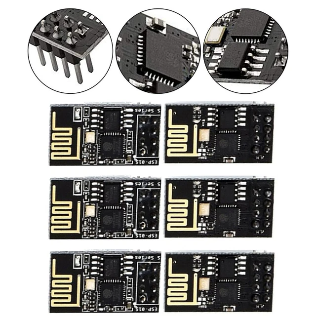 3PCS FOR ESP8266 Serial Port Wifi Wireless Serial Port Module ESP-01 ...