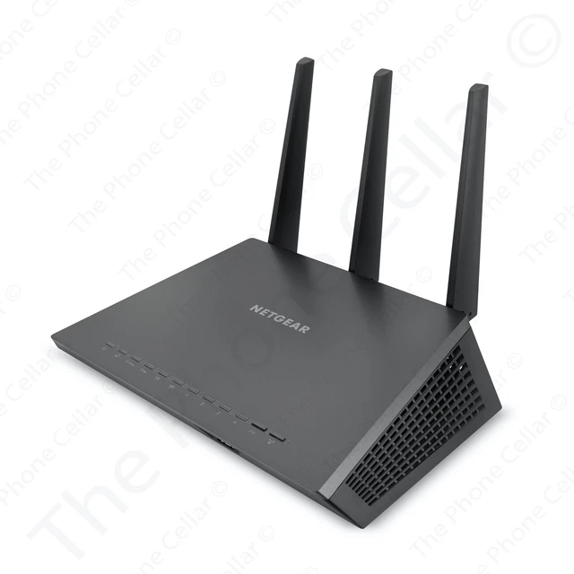 NETGEAR R6400 DUAL-BAND AC1750 WiFi Router Up to 1.5K SQFT Gigabit ...