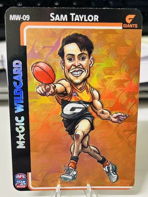 2025 AFL Teamcoach Sam Taylor Magic Wildcard #MW-09 GWS Giants $10.00 - PicClick AU
