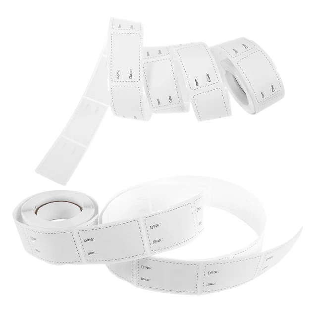 2 ROLLS FOOD Storage Labels Pantry Stickers for Containers Freezer ...