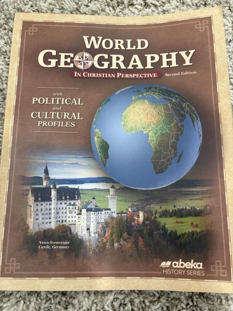 ABEKA 9TH GRADE World Geography student book second edition Homeschool ...