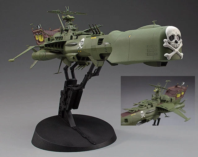HASEGAWA CAPTAIN HARLOCK SPACE PIRATE BATTLE SHIP ARCADIA FIRST SHIP ...