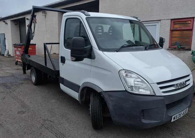 2008 IVECO DAILY 3.0ltr mini 3.5 ton Skip Truck van lorry Lifts 2yd ...