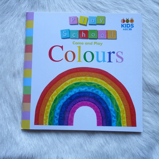 PLAY SCHOOL COLOURS Abc Kids Play School Book Play School Tv Show Book ...