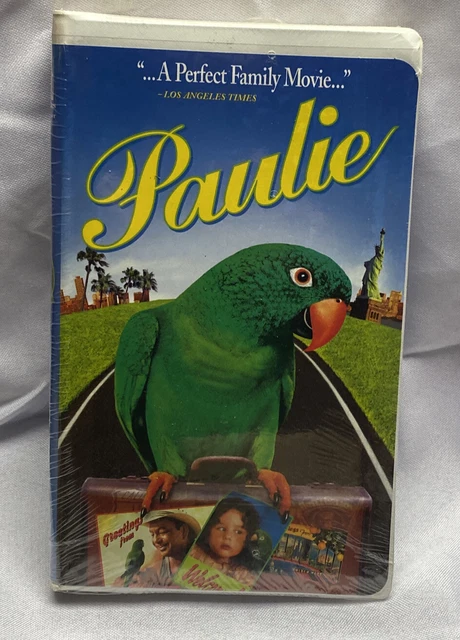 PAULIE (VHS, 1998, Clamshell) New Childrens Movie Talking Parrots £18. ...