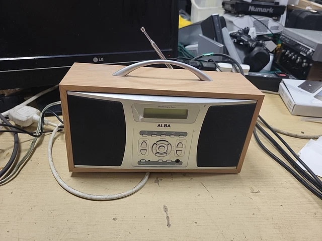 ALBA PD2 PORTABLE DAB FM Radio - 100% Untested Spares Or Repairs £9.99 ...