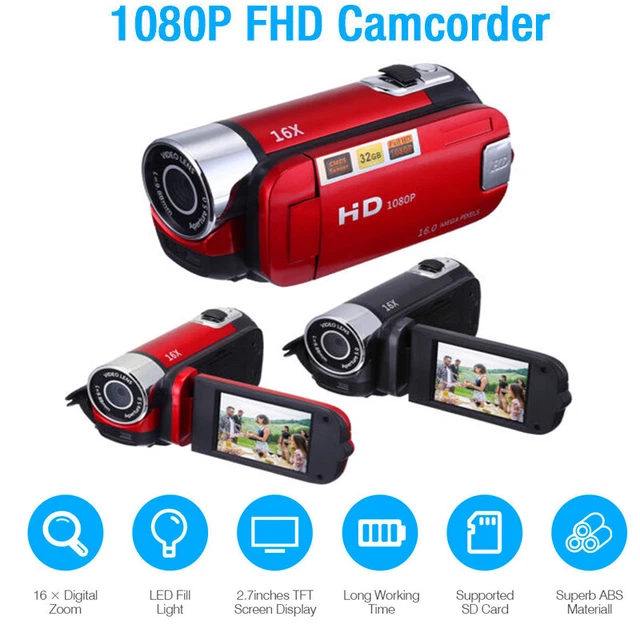 HD 1080P DIGITAL Video Camera Camcorder TFT LCD 24MP 16X Zoom DV AV ... HD 1080P DIGITAL Video Camera Camcorder TFT LCD 24MP 16X Zoom DV AV ...
