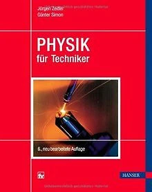 PHYSIK FÜR TECHNIKER de Simon, Günter, Zeitler, Jürgen | Livre | état ...
