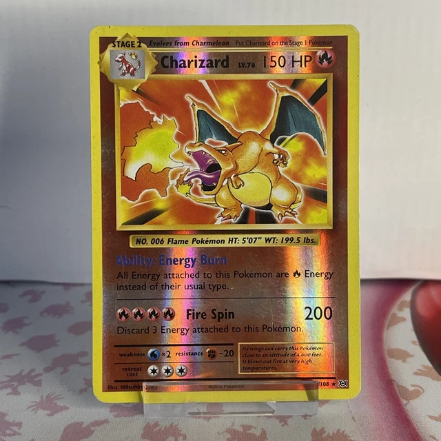 CHARIZARD 11/108 REVERSE Holo Rare XY Evolutions Pokémon Card £30.45 ...