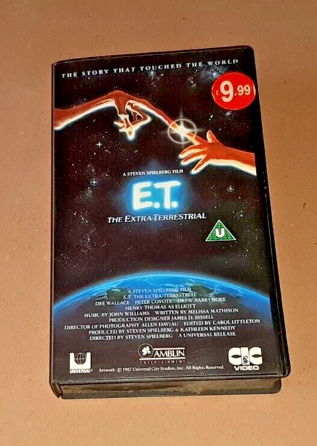 E.T. THE EXTRA Terrestrial Vhs/Pal Original 1982 Steven Spielberg Classic. £5.00 - PicClick UK